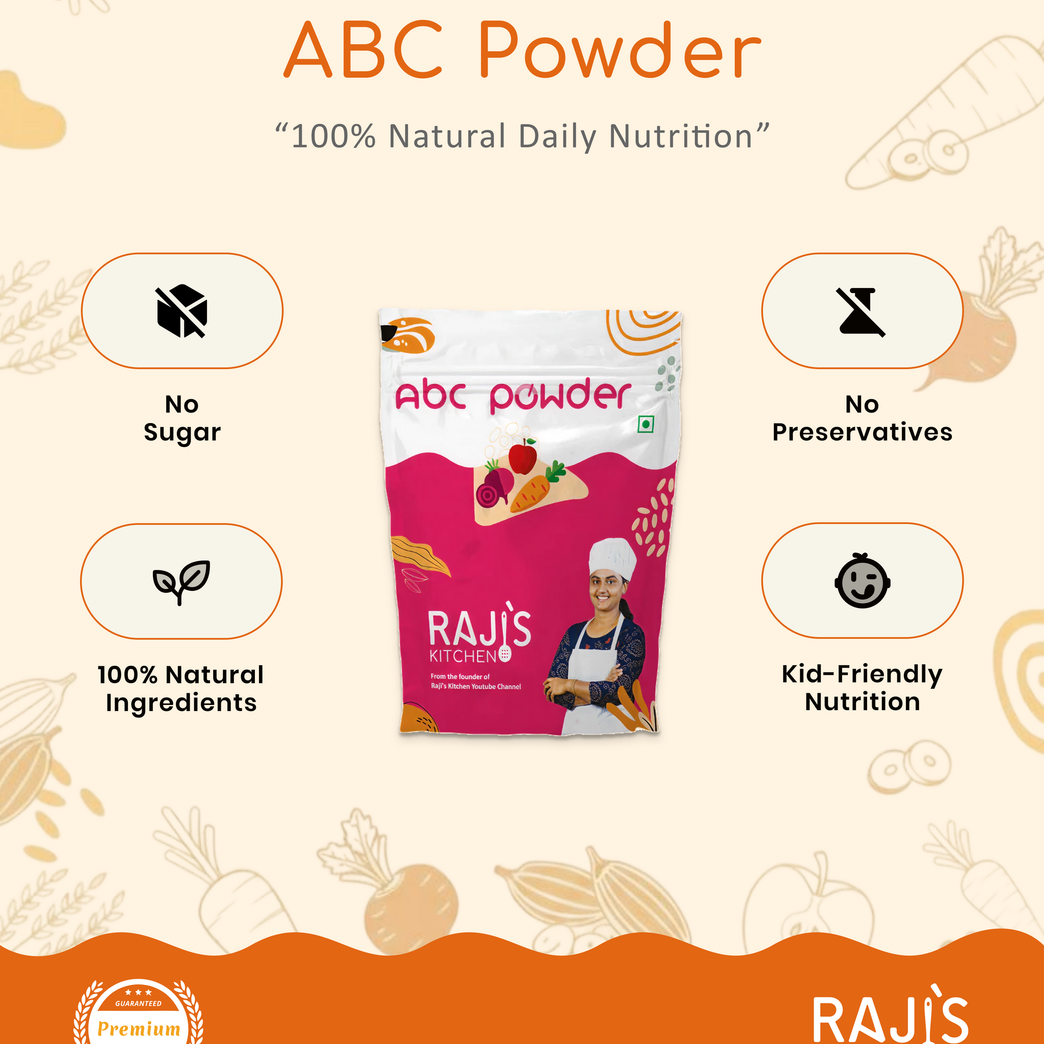 ABC Powder – Pure Nutrition, No Added Sugar!