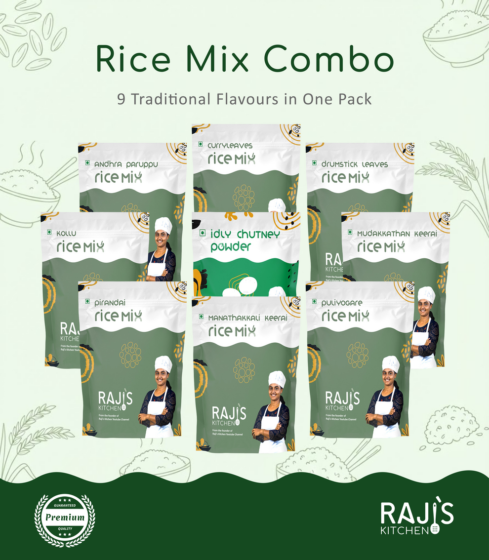 Rice Mix Combo – Tasty & Healthy South Indian Flavours